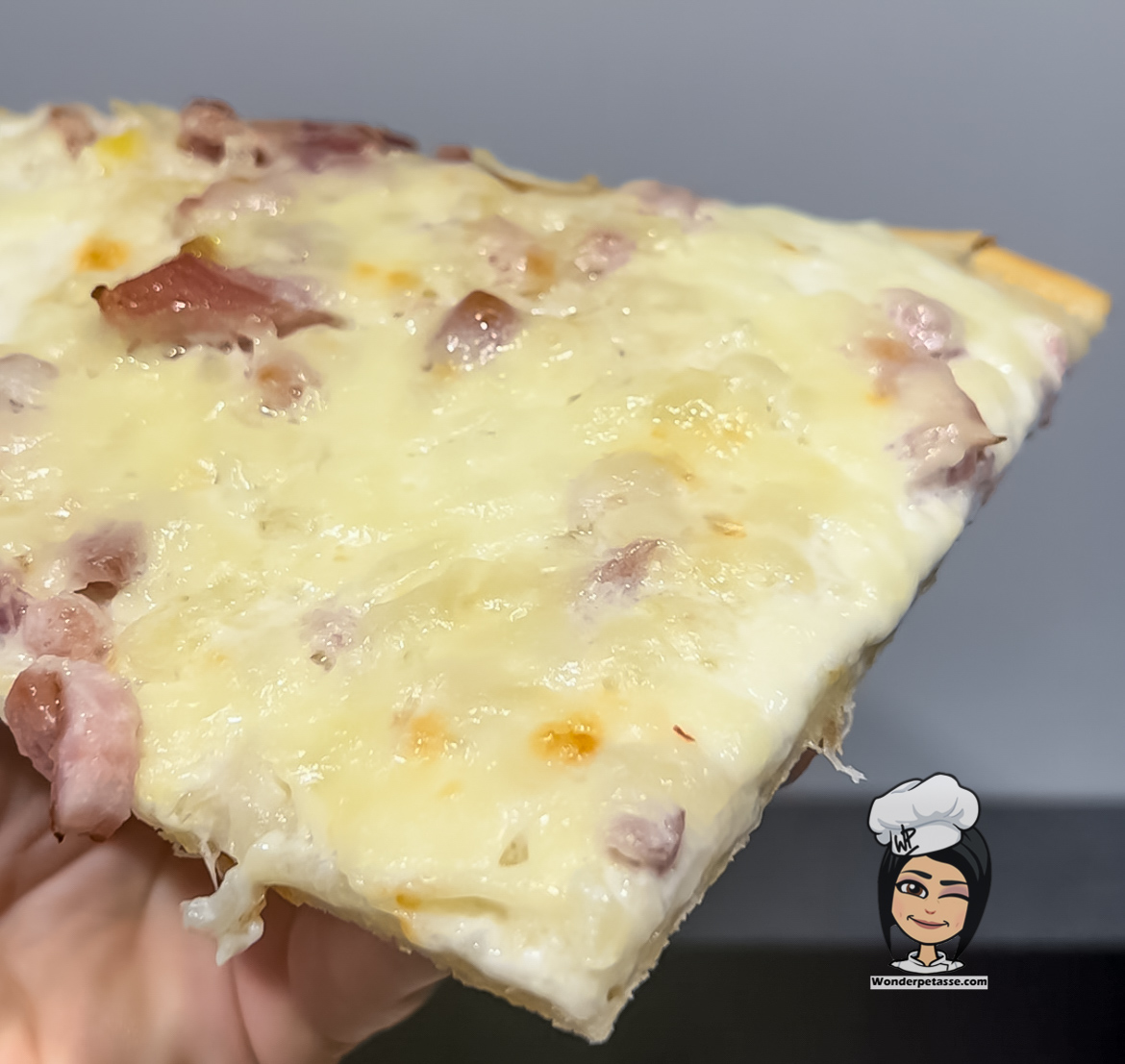 Pizza blanche ⋆ La cuisine de Wonderpétasse