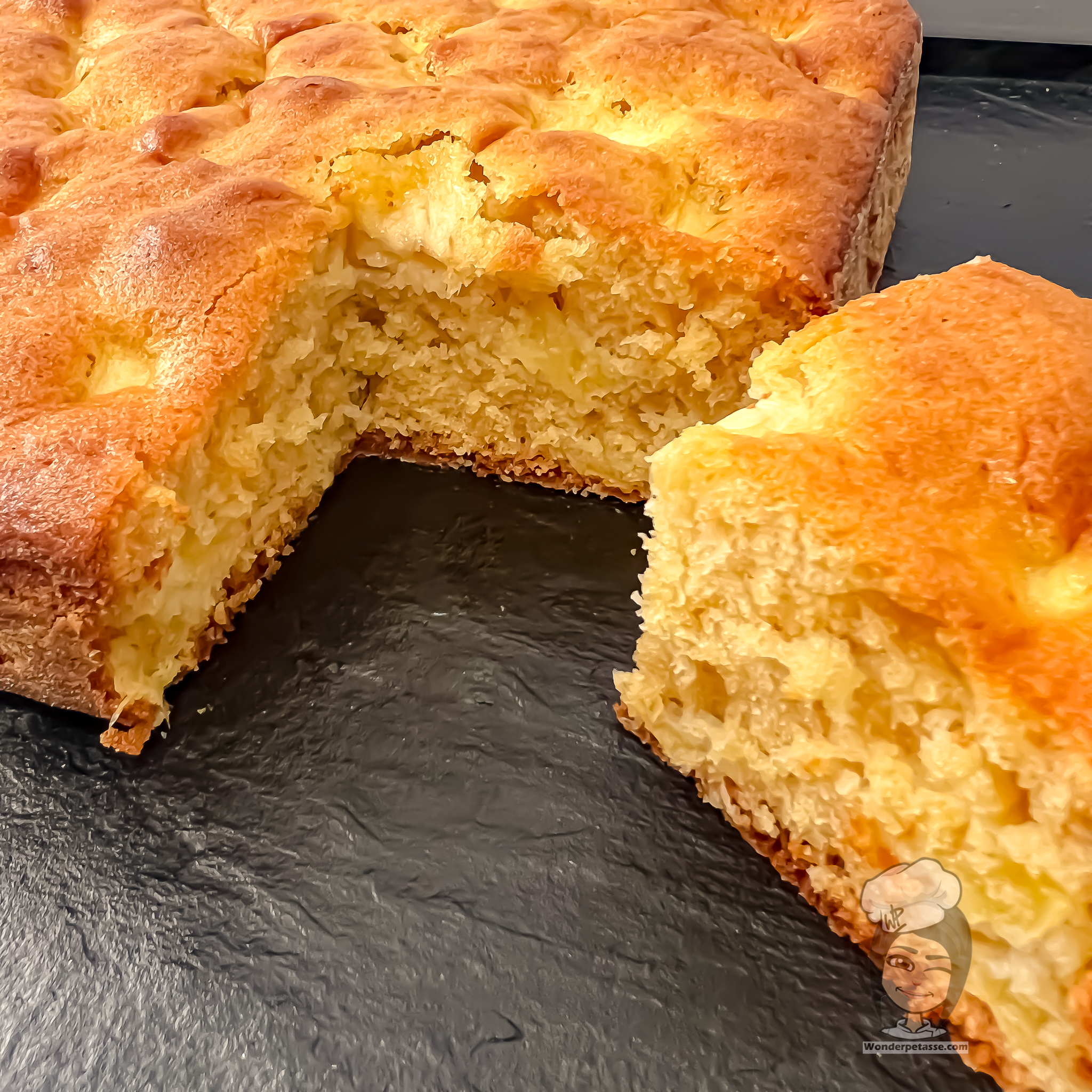 Gâteau super moelleux aux pommes ⋆ La cuisine de Wonderpétasse